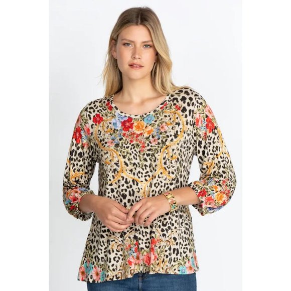 Johnny Was | Pants & Jumpsuits | Johnny Was Cheetah Animal Pants Red ...